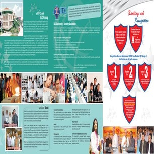 Iec university Brochure | PDF
