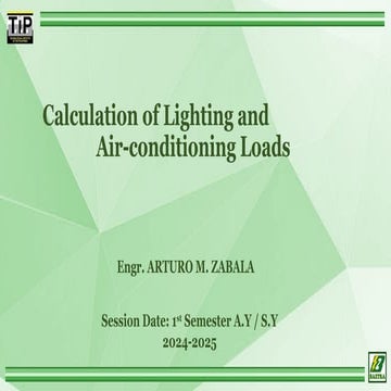 Coefficient of utilization (cu) | PPTX