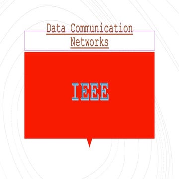 What Is IEEE? | PPTX