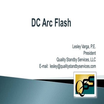 IEEE-IAS-DC Arc Flash Safety - In low and high power | PDF