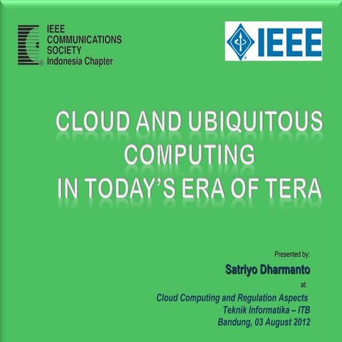 Ieee Cloud Computing ITB | PPT