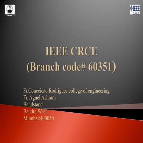 Ieee crce | PPTX