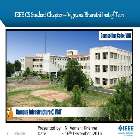 IEEE CS VBIT Chapter | PPT