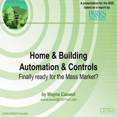 IEEE Home & Building Controls | PPT