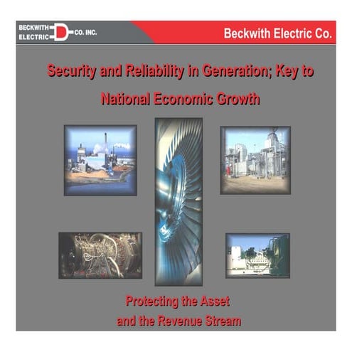 GENERATOR POLE SLIP AND OUT – OF – STEP PROTECTION.pptx