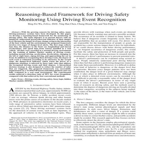 Ieeepro Techno Solutions 2013 Ieee Embedded Project Driving Safety