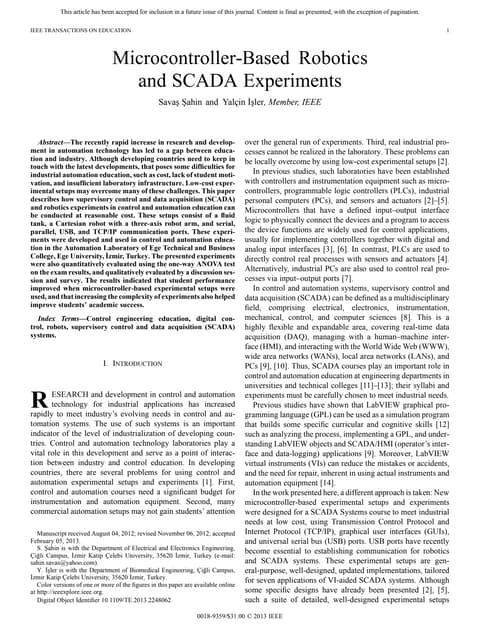 Project Based Microcontroller System Laboratory Using Bk300 Development 6626