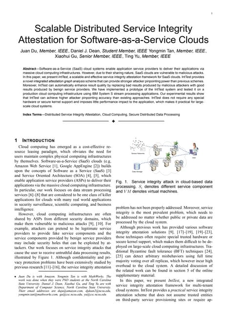 Ieeepro techno solutions ieee dotnet project -scalable distributed ... Ieeepro techno solutions ieee dotnet project -scalable distributed ...