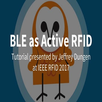 BLE as Active RFID | PDF