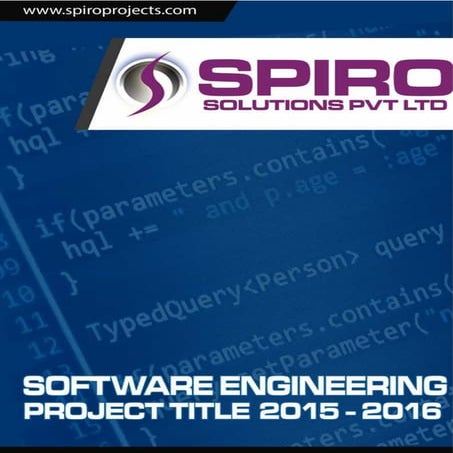IEEE ROBOTICS PROJECT TITLE 2015-16 | PDF