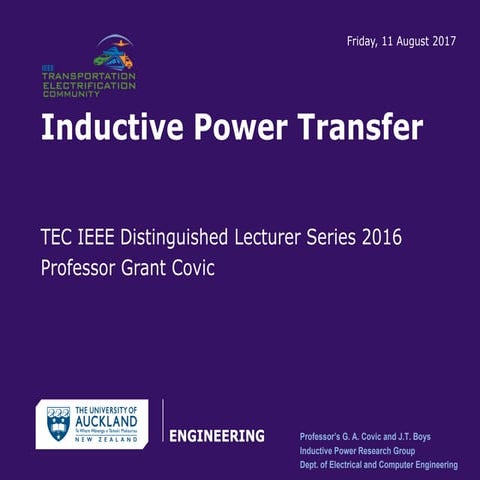 IEEE TEC DL 2017 - Inductive Power Transfer | PDF | Rail Travel ...
