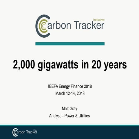 2,000 gigawatts in 20 years | PPT