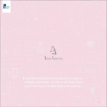 IE ESSAY THREE - XIMENA VALDERRAMA ALVARADO | PPT