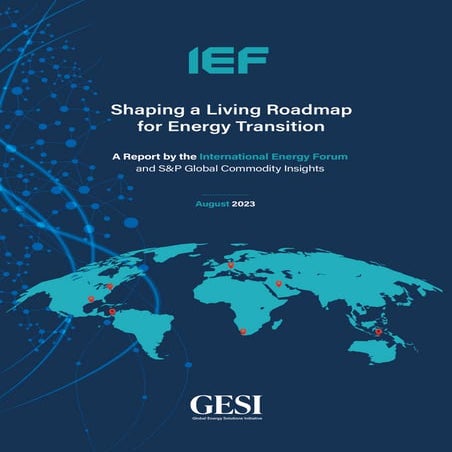 IEF Publication: Roadmap for Energy Transition | PDF