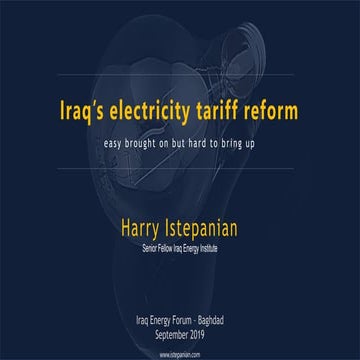 Iraq's electricity tariff reform | PDF