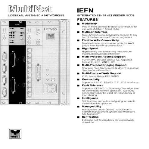 LE-180XT LE-280XT LE 240XTX - Ethernet module for the LET-36 chassis | PDF