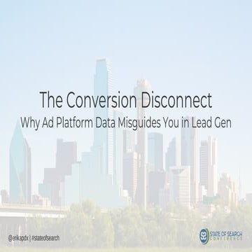 The Conversion Disconnect: Why Ad Platform Data Misguides You in Lead ...