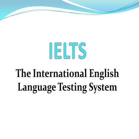 Ielts | PPTX
