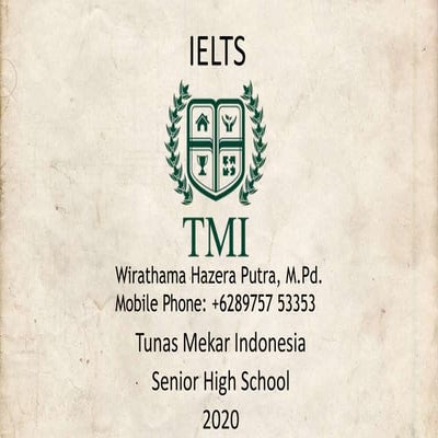 IELTS | PPT