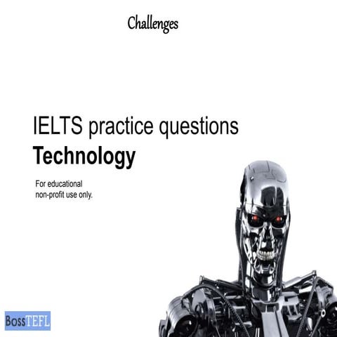 IELTS Technology Speaking Lesson | PPTX