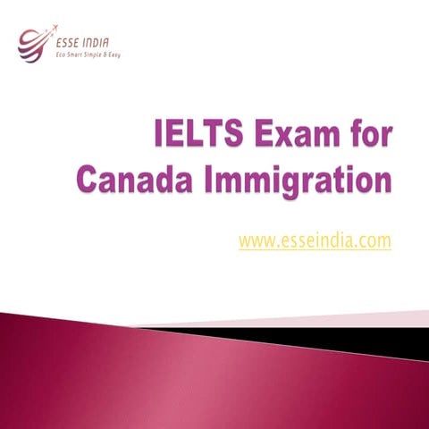 IELTS Exam for Canada Immigration.pptx