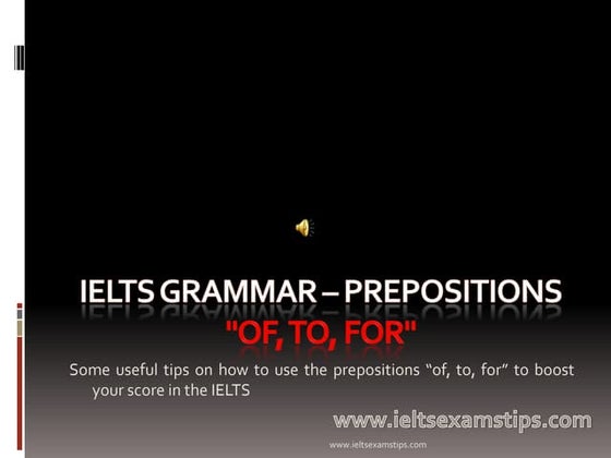 Prepositions | PPT