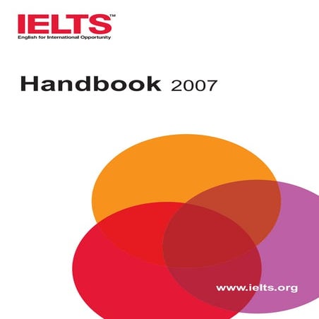 IELTS Handbook | PDF