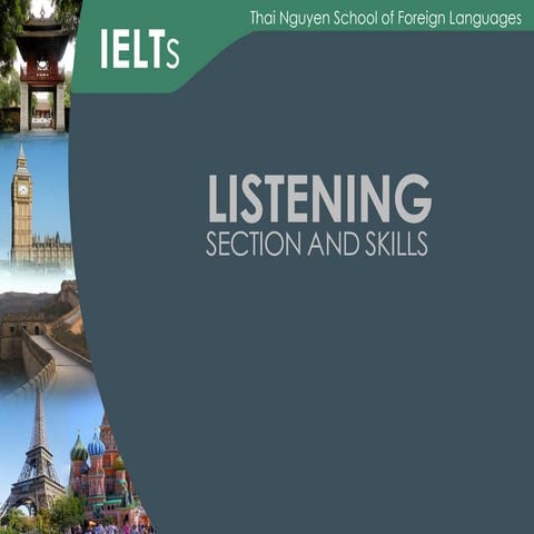 Ielts (listening section) | PDF