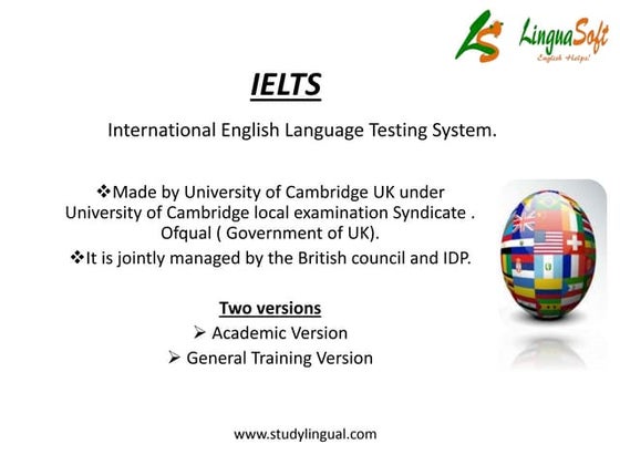 Ielts 1 | PPT