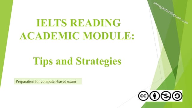 IELTS Reading Overview | PPTX