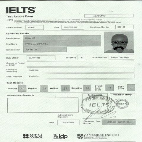 Ielts report | PDF