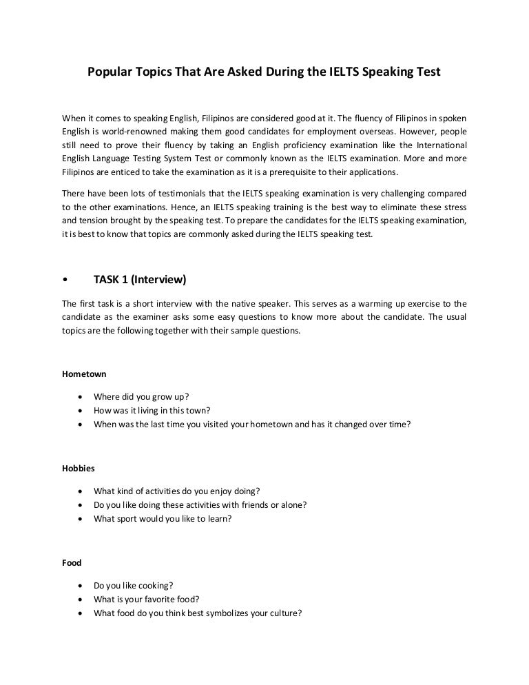 Ielts Speaking Topics Popular Ielts Review And Training ielts-speaking-topics-popular-ielts-review-and-training