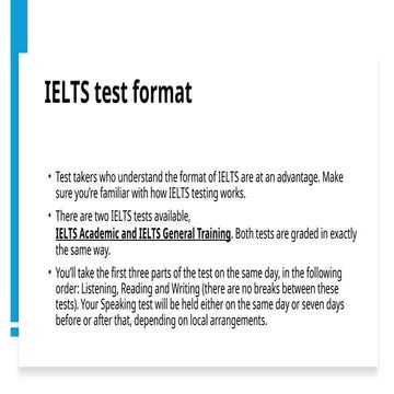 IELTS Test Formats Power Point Slide.pptx