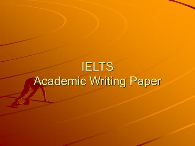 IELTS Writing task 1 introduction for beginners | PPT