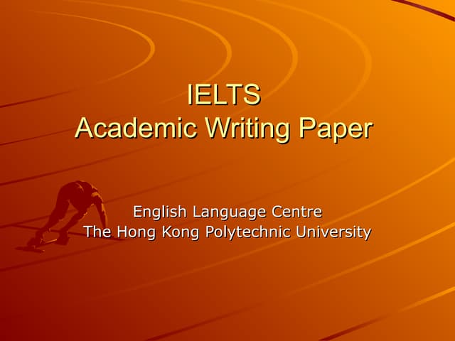 IELTS Writing task 1 introduction for beginners | PPT