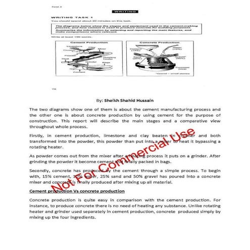 Ielts writing task 1 | PDF