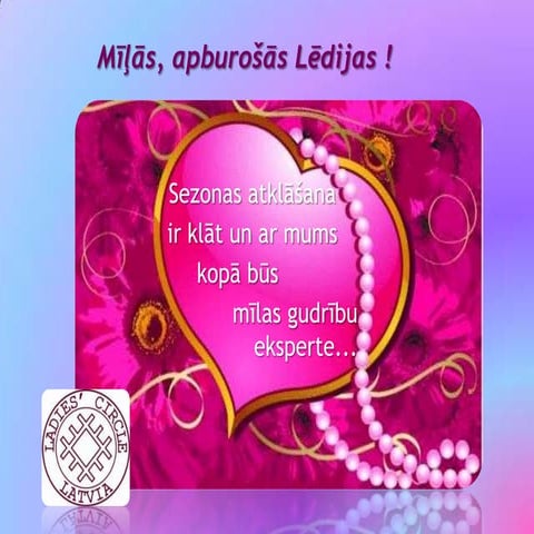 Ielūgums uz sezonas atklāšanas pasākumu | PPSX