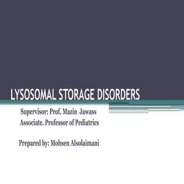 IEM lysosomal storage disorders ,pirexosomal.pptx