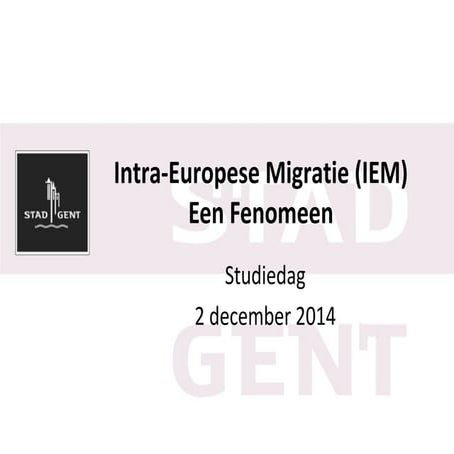 Iem in gent | PPT