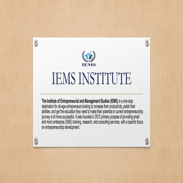 Iems