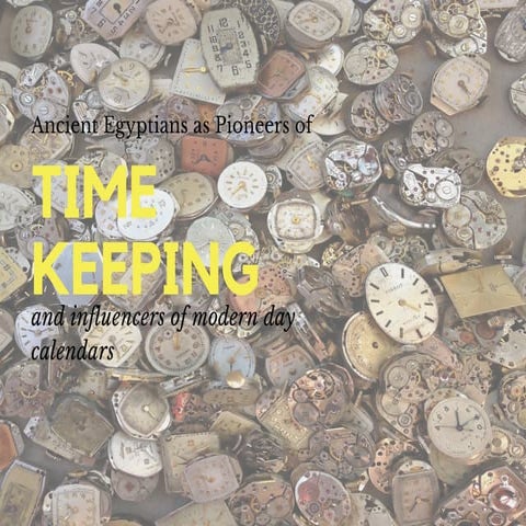 The History of Time Keeping | PDF