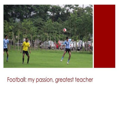 Football lessons! | PPTX