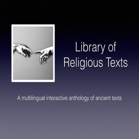 Library of Religious Texts | PPT