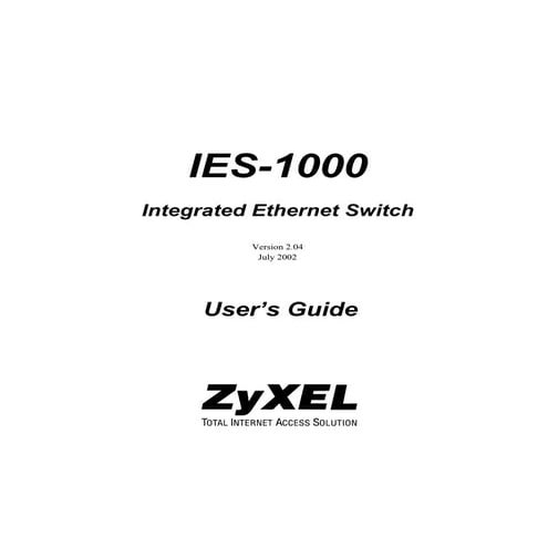 Ies 1000 v2-04_users_guide | PDF