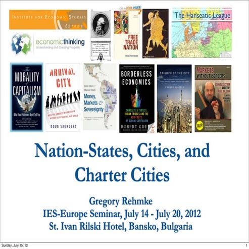Nation-States, Arrival Cities, and Charter Cities | PDF