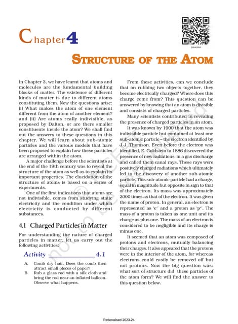 Contributions of j.j thomas, ernst rutherford and neil bohr in the ...