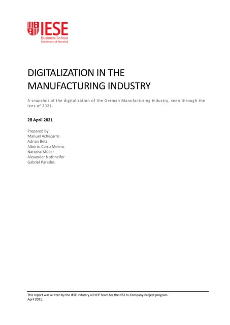 An interesting introduction to industry 4.0 | PDF