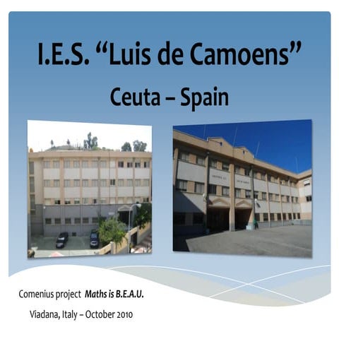 I.E.S. Luis de Camoens | PDF