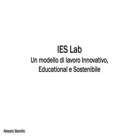 IES lab | PPT