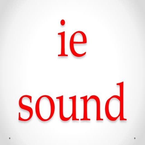 ie sound | PPTX